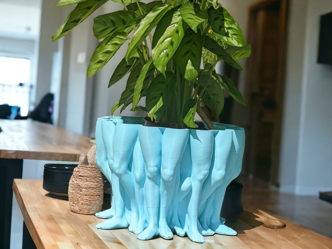 Body Planter, Legs Planter, Body Vase, Abstract Planter, Unique Plant ...
