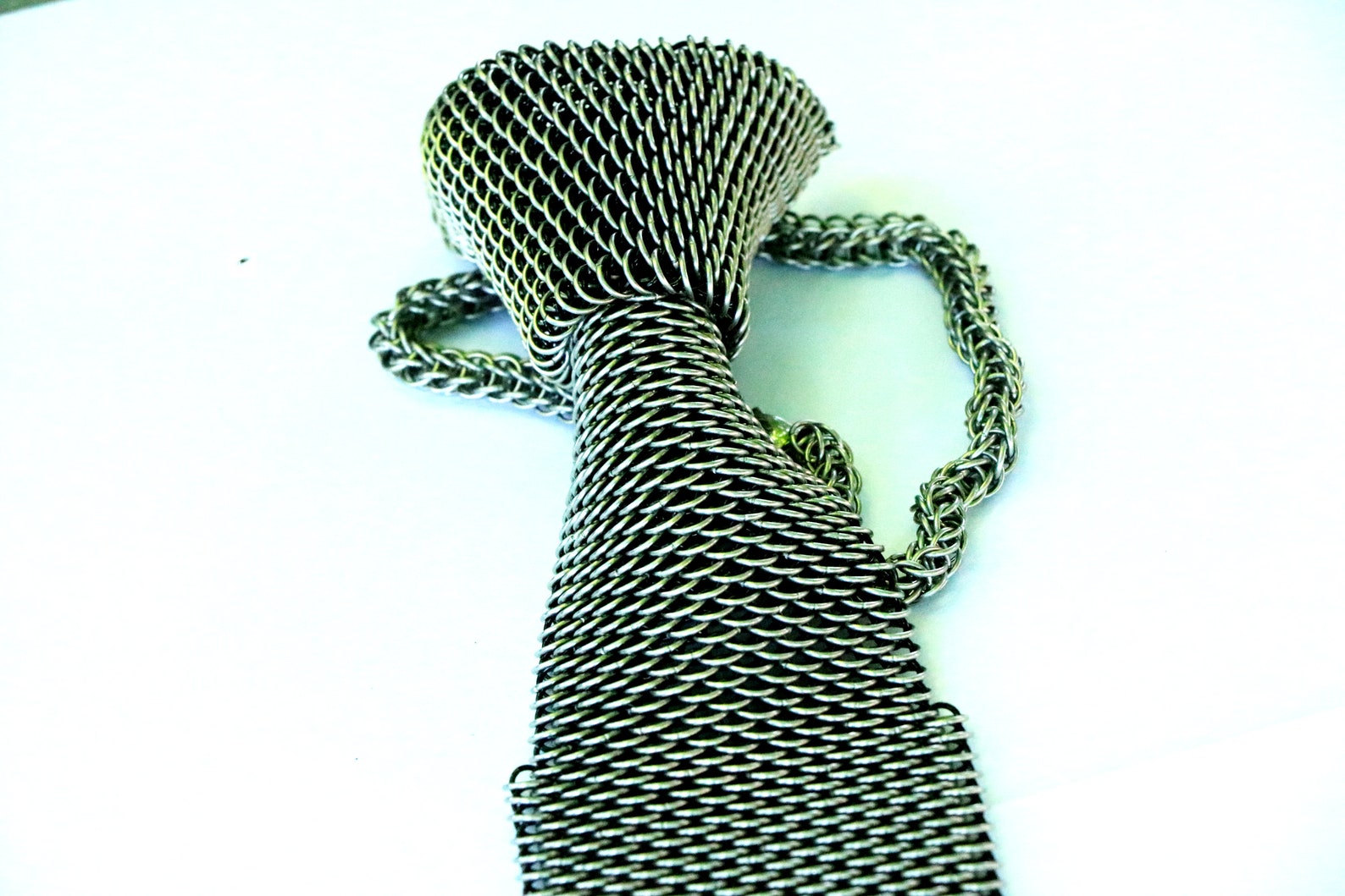 Dragon Scale Tie. Dragon Scale Chainmail Tie - Etsy