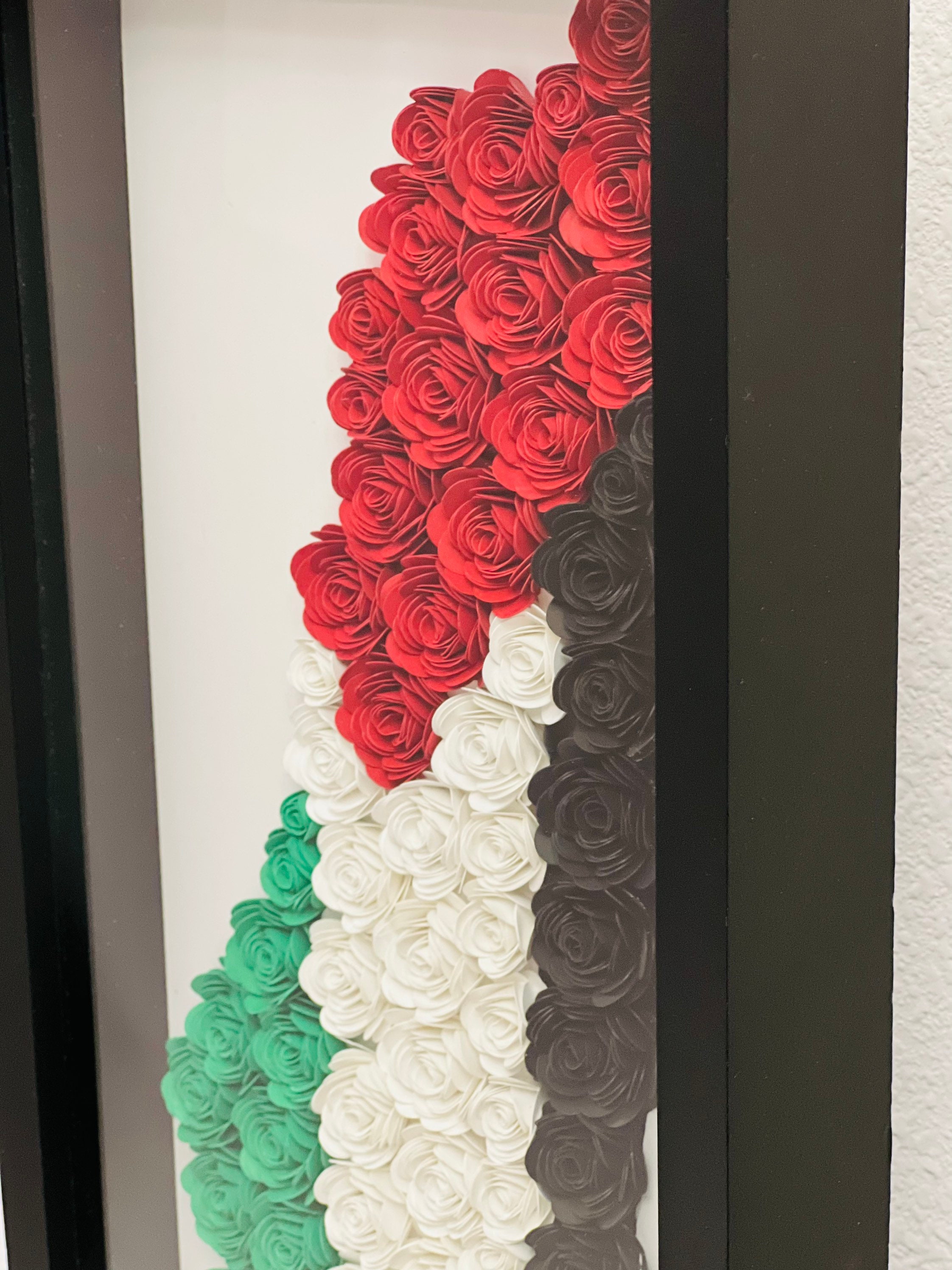 Palestinian Floral Shadowbox # Palestinian Floral Flag #palestinian ...