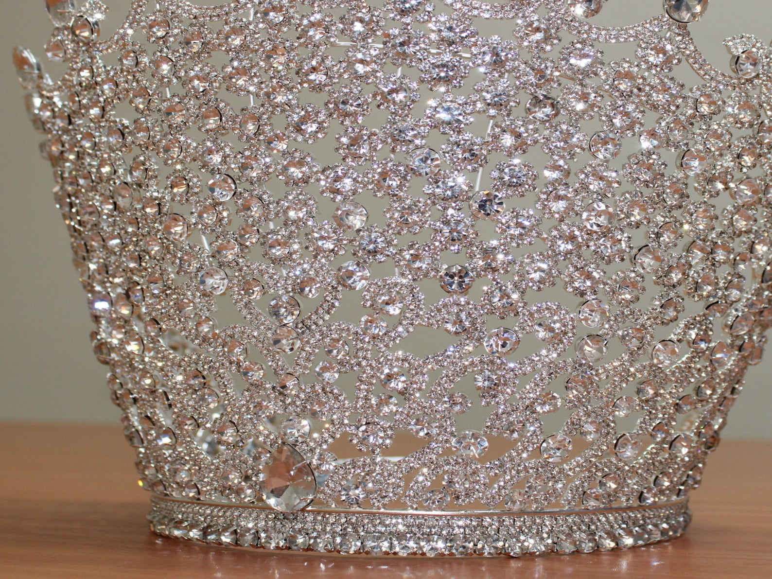 Royal Crown 18 Cm, 7'' Inches Hair Accessories Tiaras, Crown for Bride ...