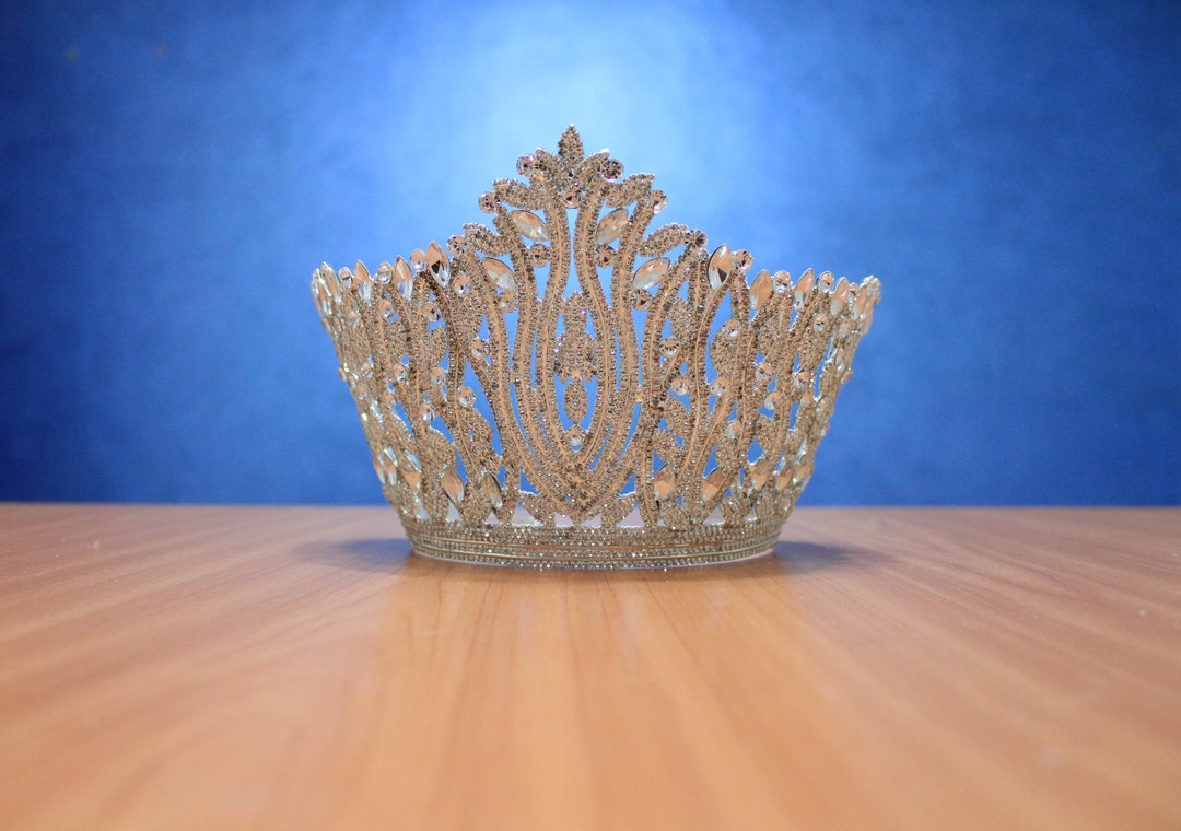Bridal Tiara Queen Crown, Wedding Diadem Headpiece, Bride Tiaras, Hair ...