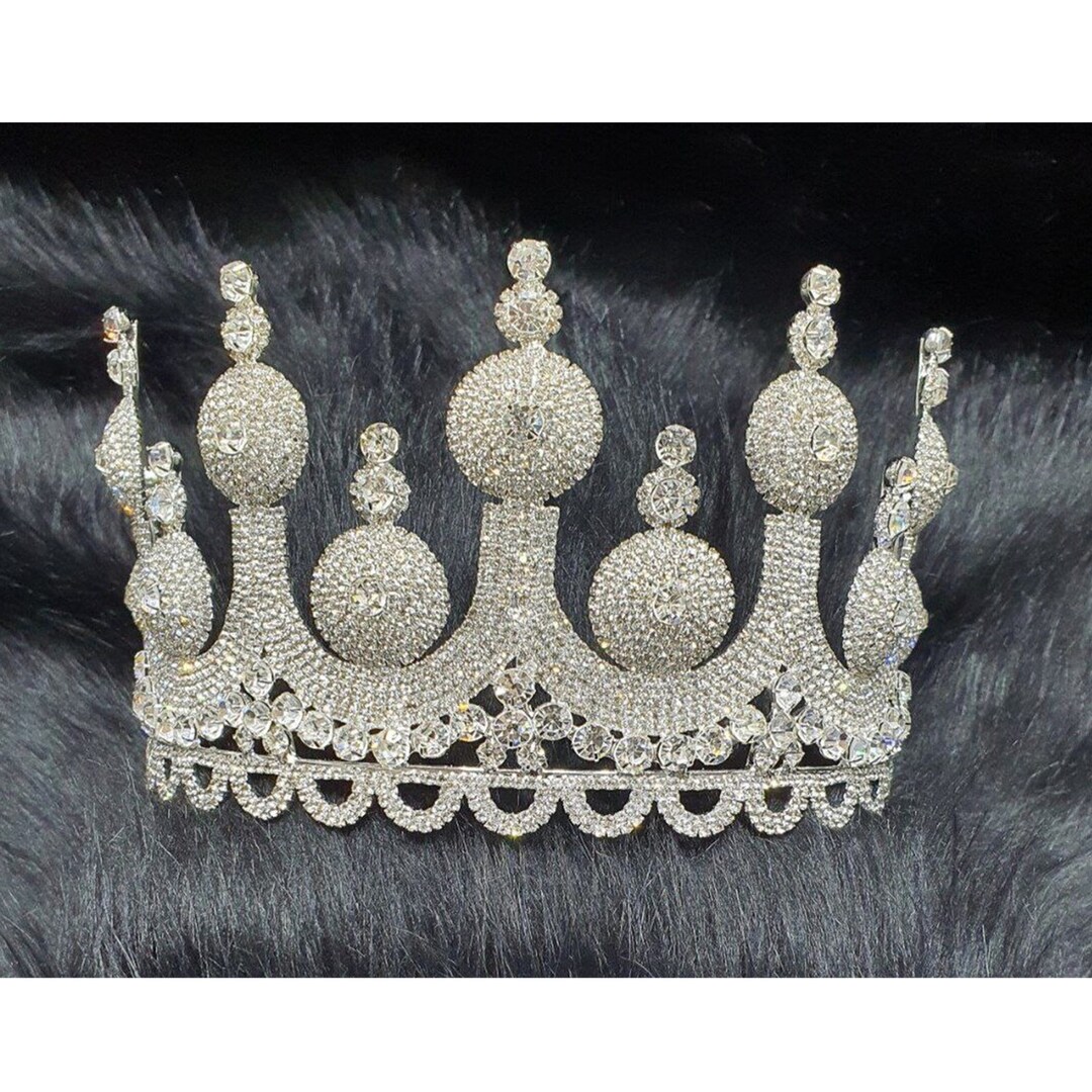 Bridal Tiaras Crown, Silver Tiaras for Bride, Women Headpieces, Rhinestones Tiaras, Gold Crowns ...