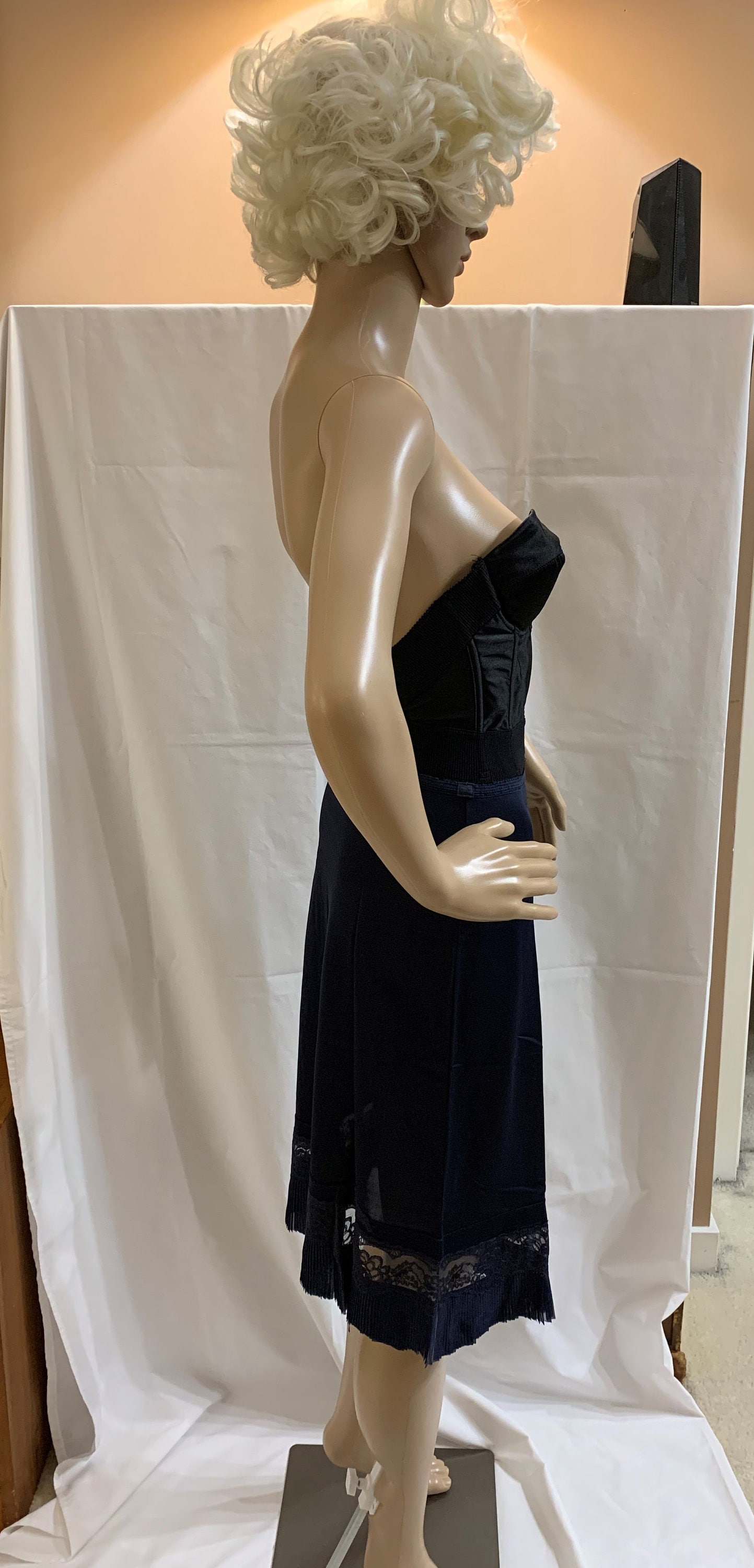 70s Wonderbra Black Bustier Lencería Pinup Boudoir MCM | Etsy