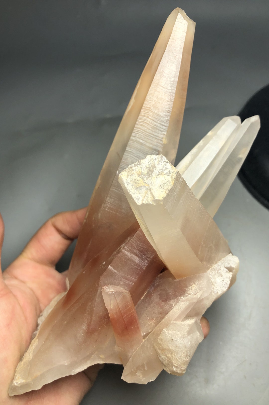 740g Rare Natural Red CRYSTAL Cluster Specimen - Etsy