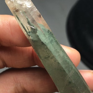 20g Rare Natural Green Phantom Quartz /scenic Quartz Point/lodalite ...