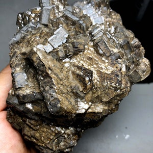 709g New Find Raw Natural Rare Black Calcite From Inner - Etsy