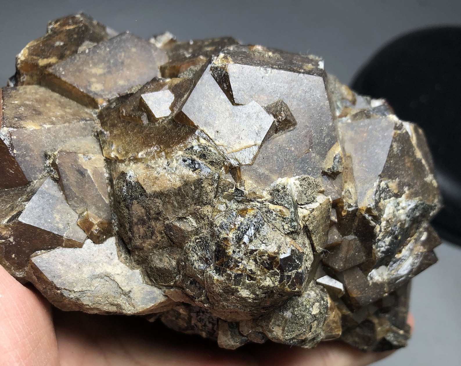 1880g New Find Raw Natural rare Garnet crystal specimens Y157 | Etsy