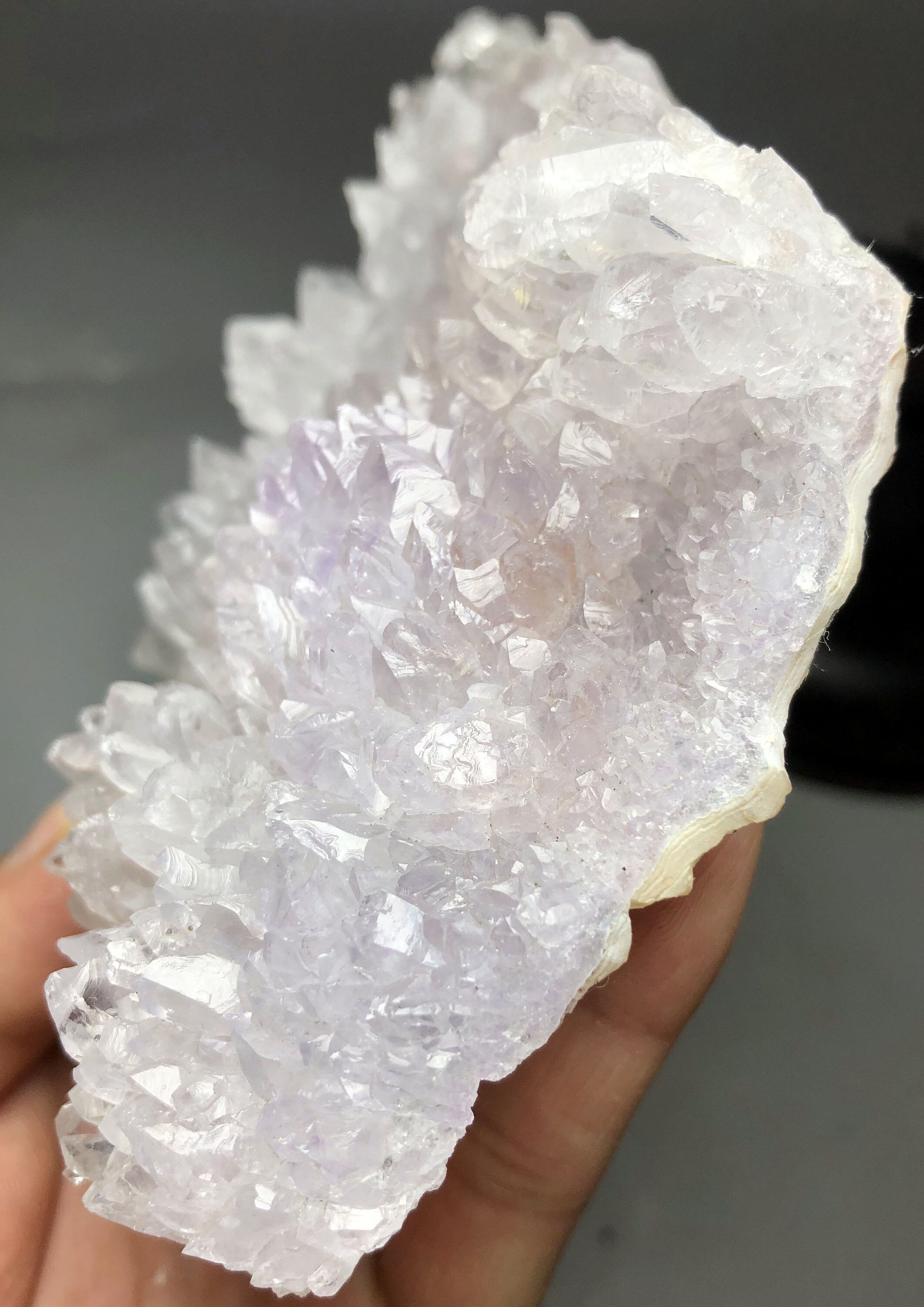 363g Stunning Damage Free Quartz VAR. Amethyst RADIATING | Etsy