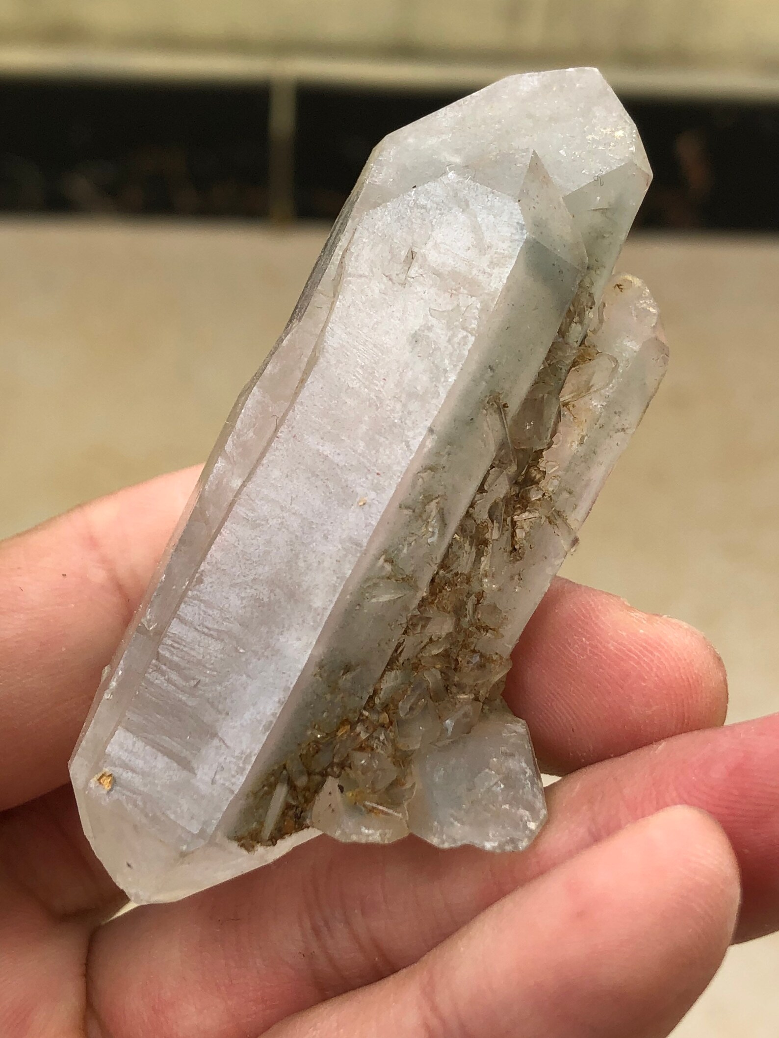 58g Rare NATURAL Green Ghost Quartz Crystal DT Specimen - Etsy