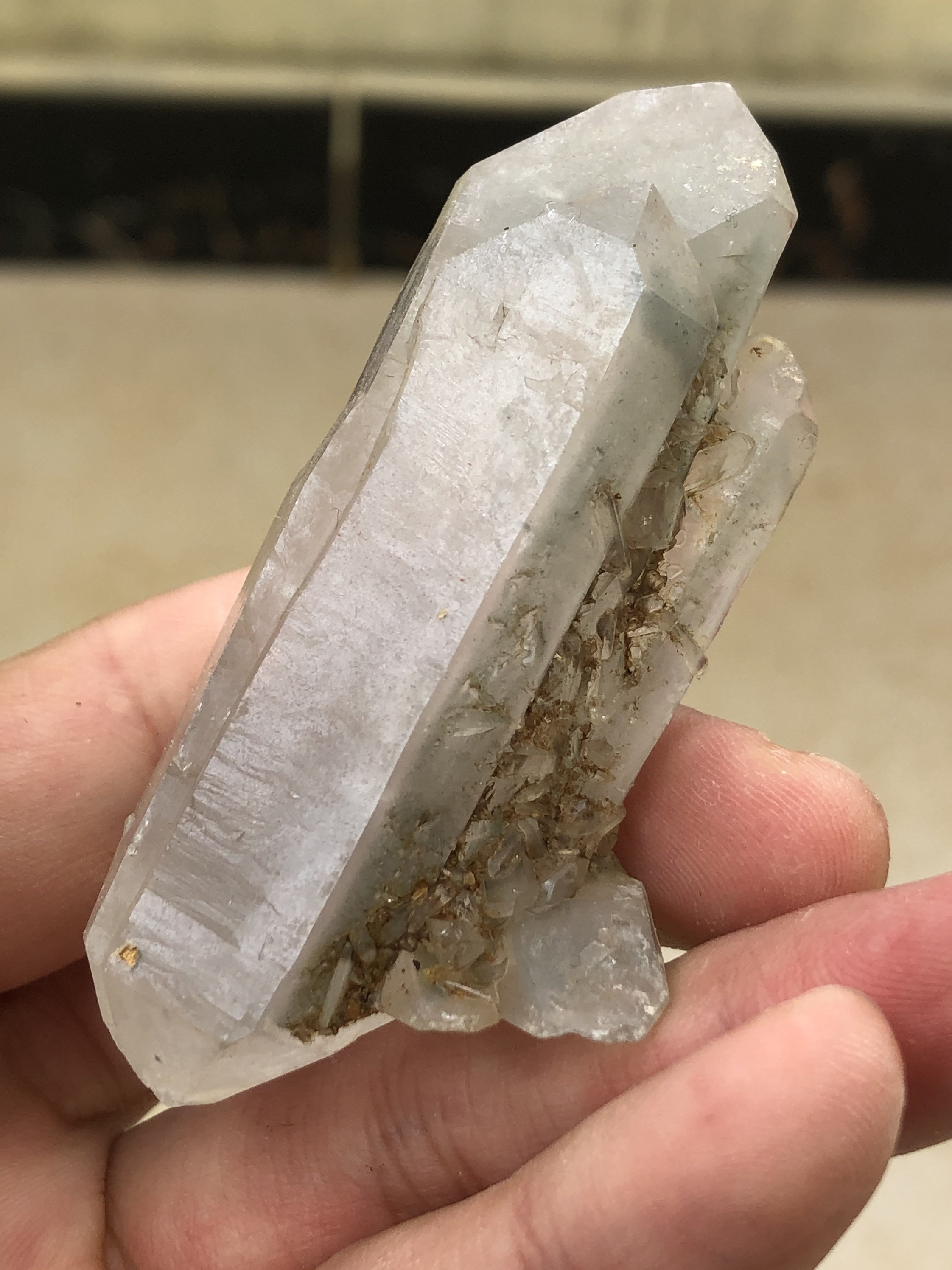 58g Rare NATURAL Green Ghost Quartz Crystal DT Specimen | Etsy