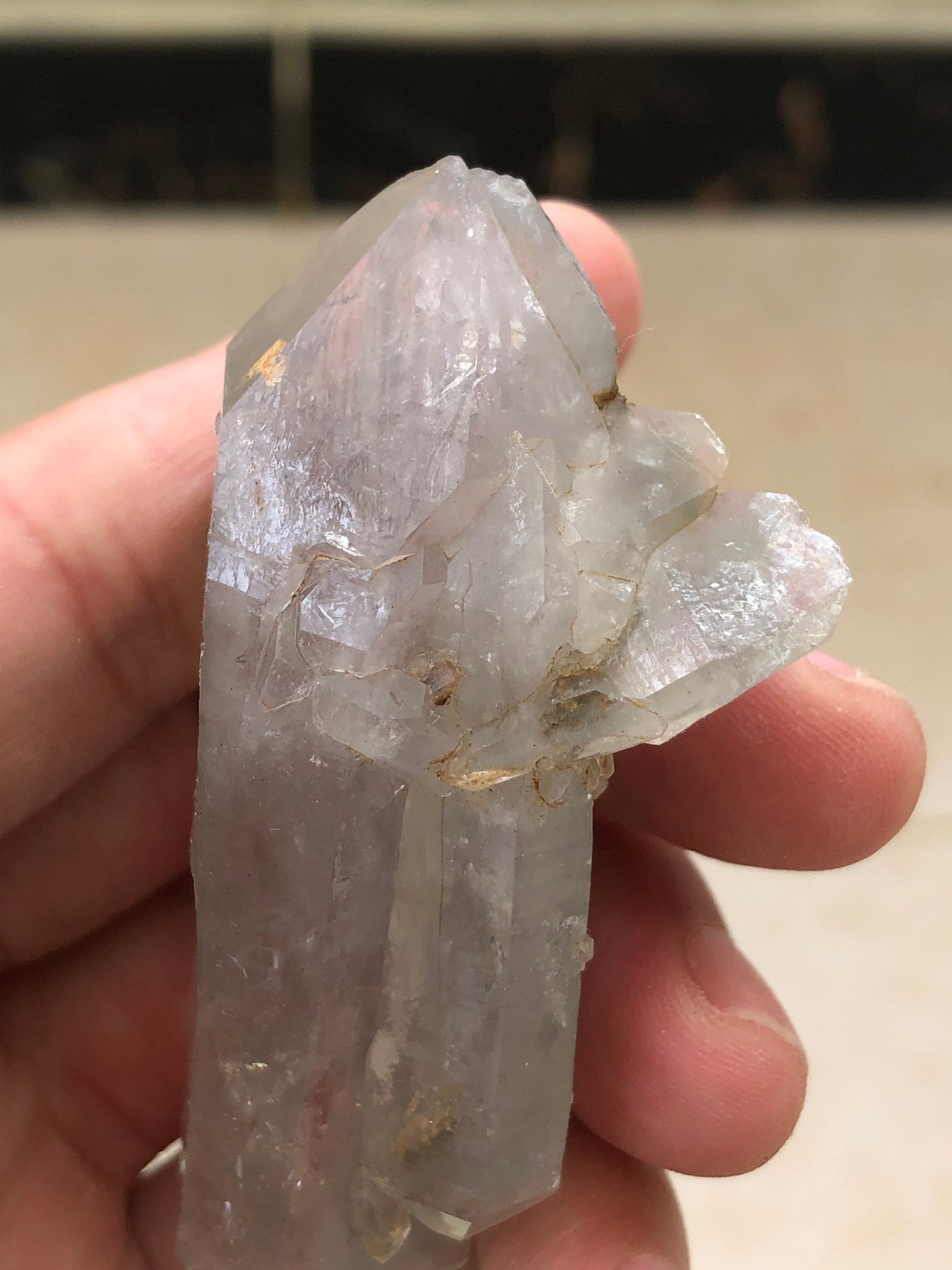 58g Rare NATURAL Green Ghost Quartz Crystal DT Specimen - Etsy