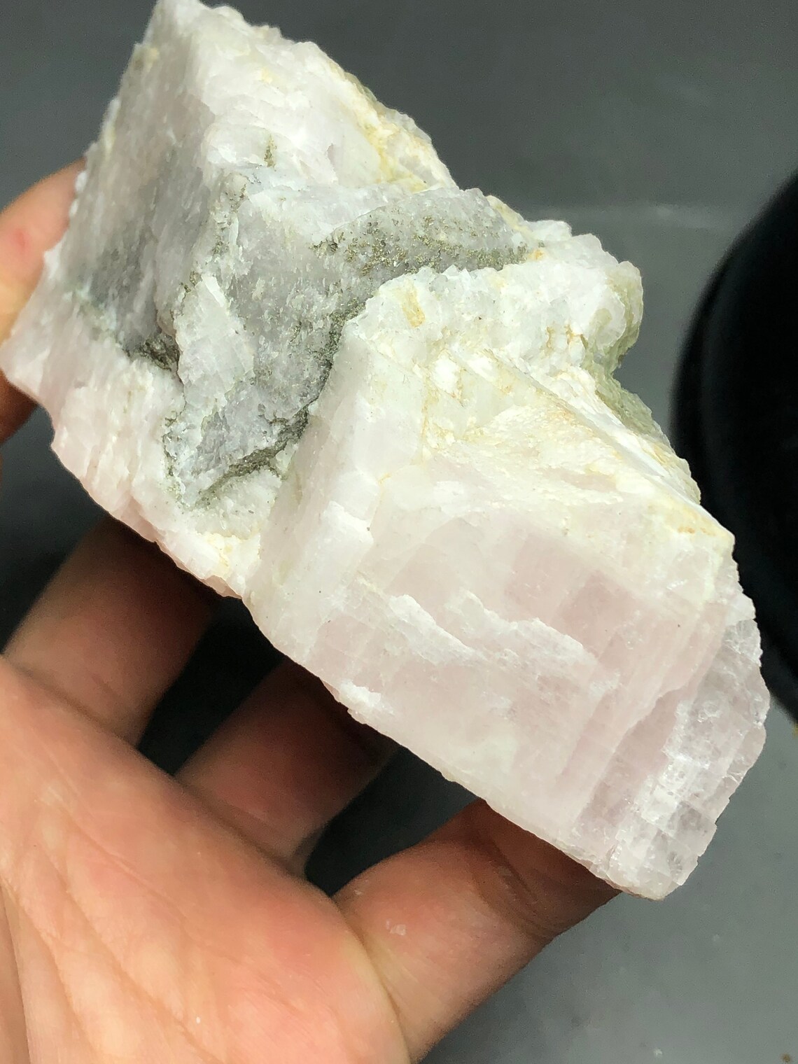 293g New Find Raw Natural Rare Pink Calcite Crystal From Inner | Etsy