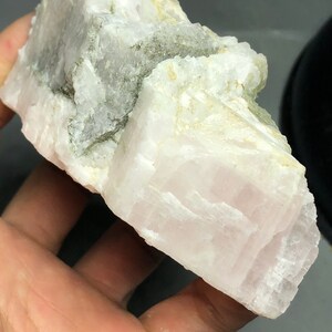 293g New Find Raw Natural Rare Pink Calcite Crystal From Inner - Etsy