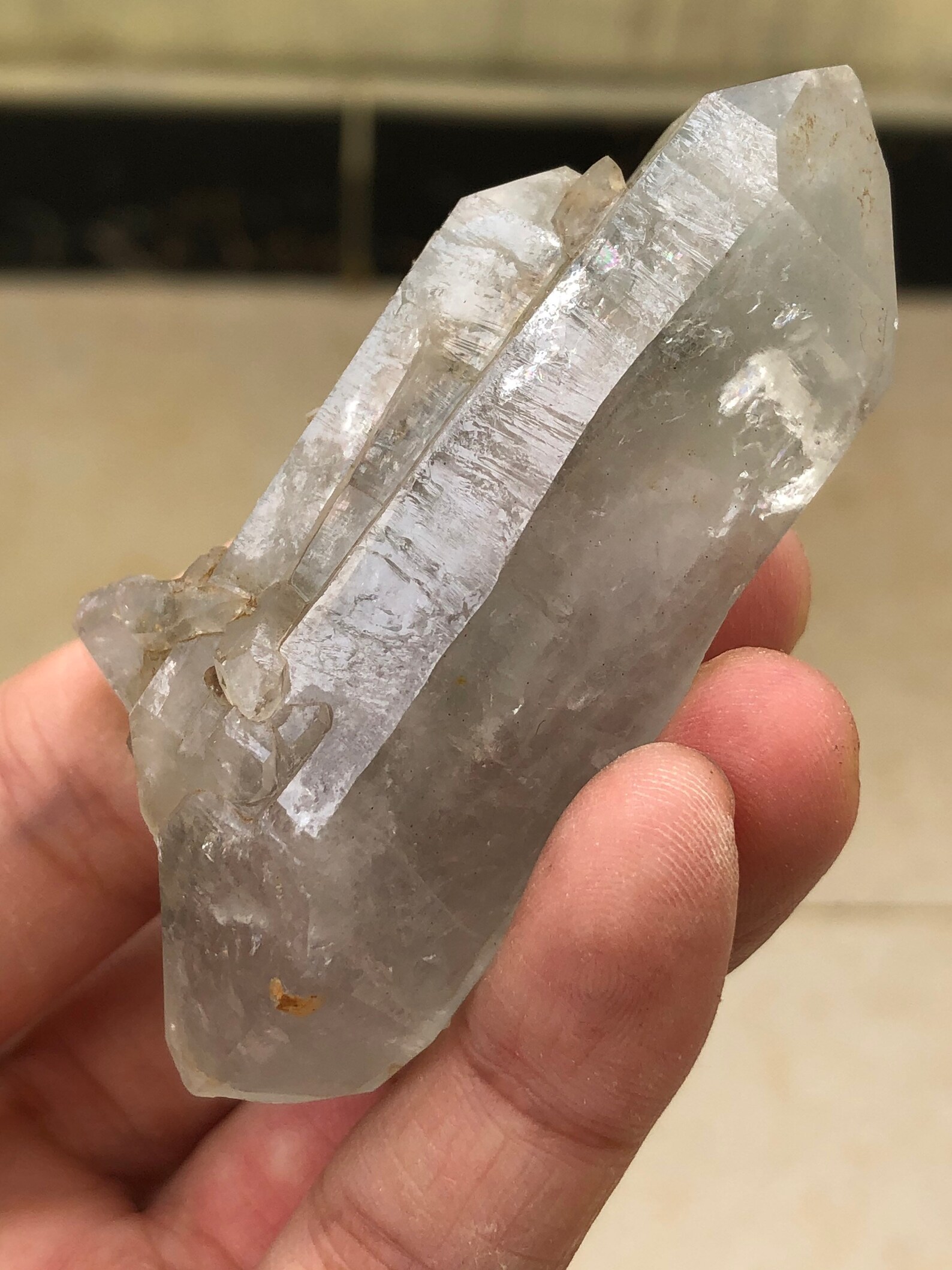 58g Rare NATURAL Green Ghost Quartz Crystal DT Specimen - Etsy