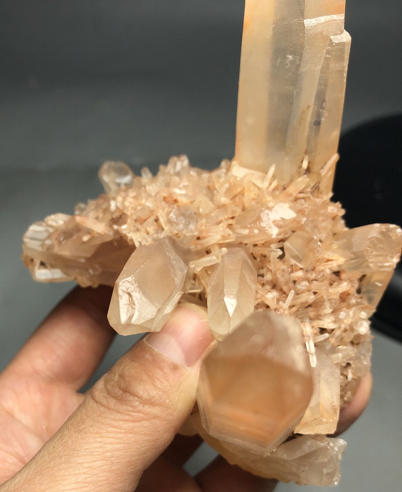 263g Rare Natural Red CRYSTAL Cluster Specimen - Etsy