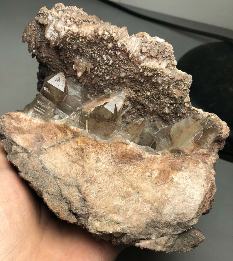 1025g NATURAL Unique Skeletal Elestial QUARTZ Crystal Point - Etsy