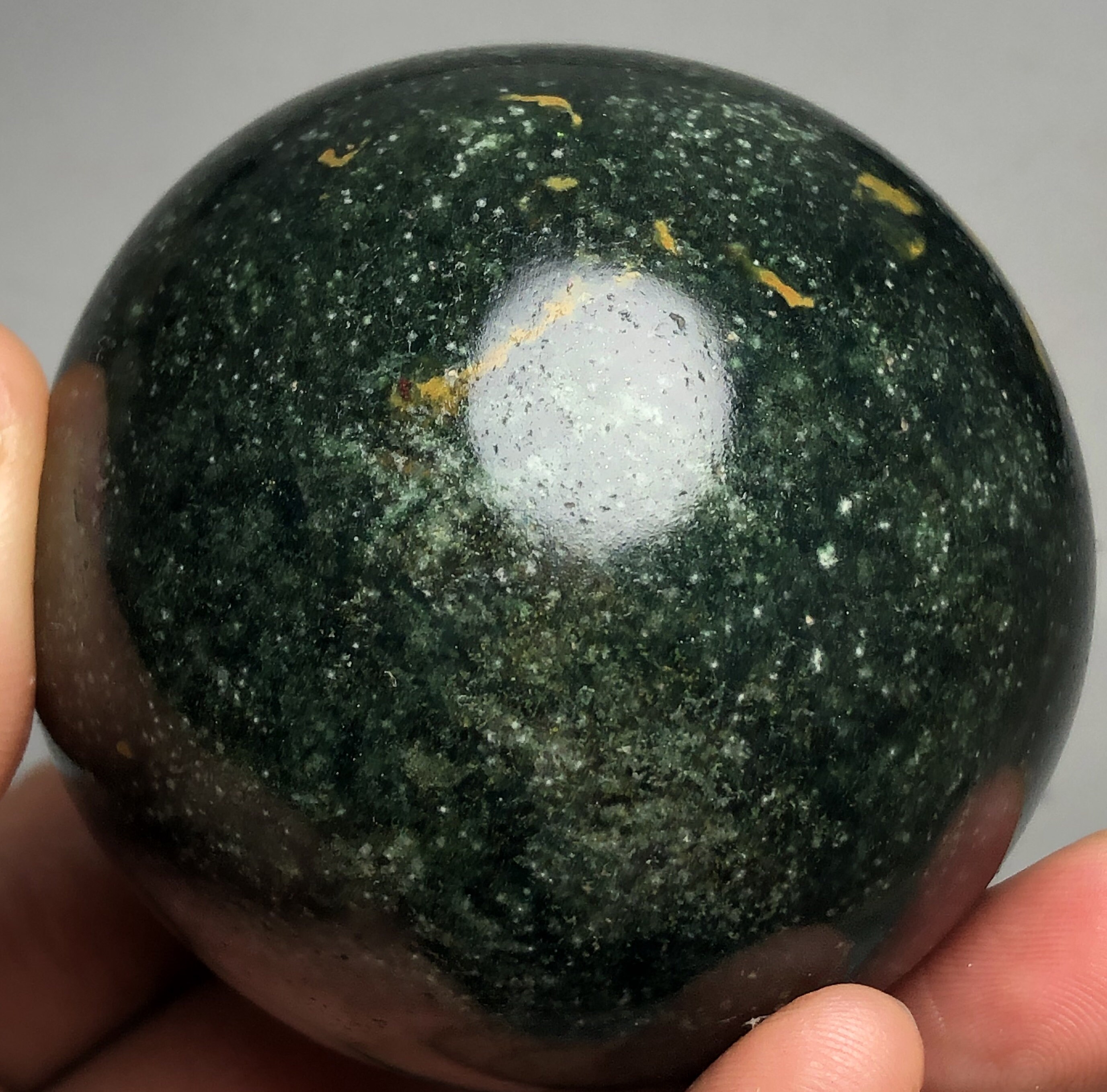 258g Rare Natural Ocean Jasper Quartz Geode CRYSTAL sphere | Etsy