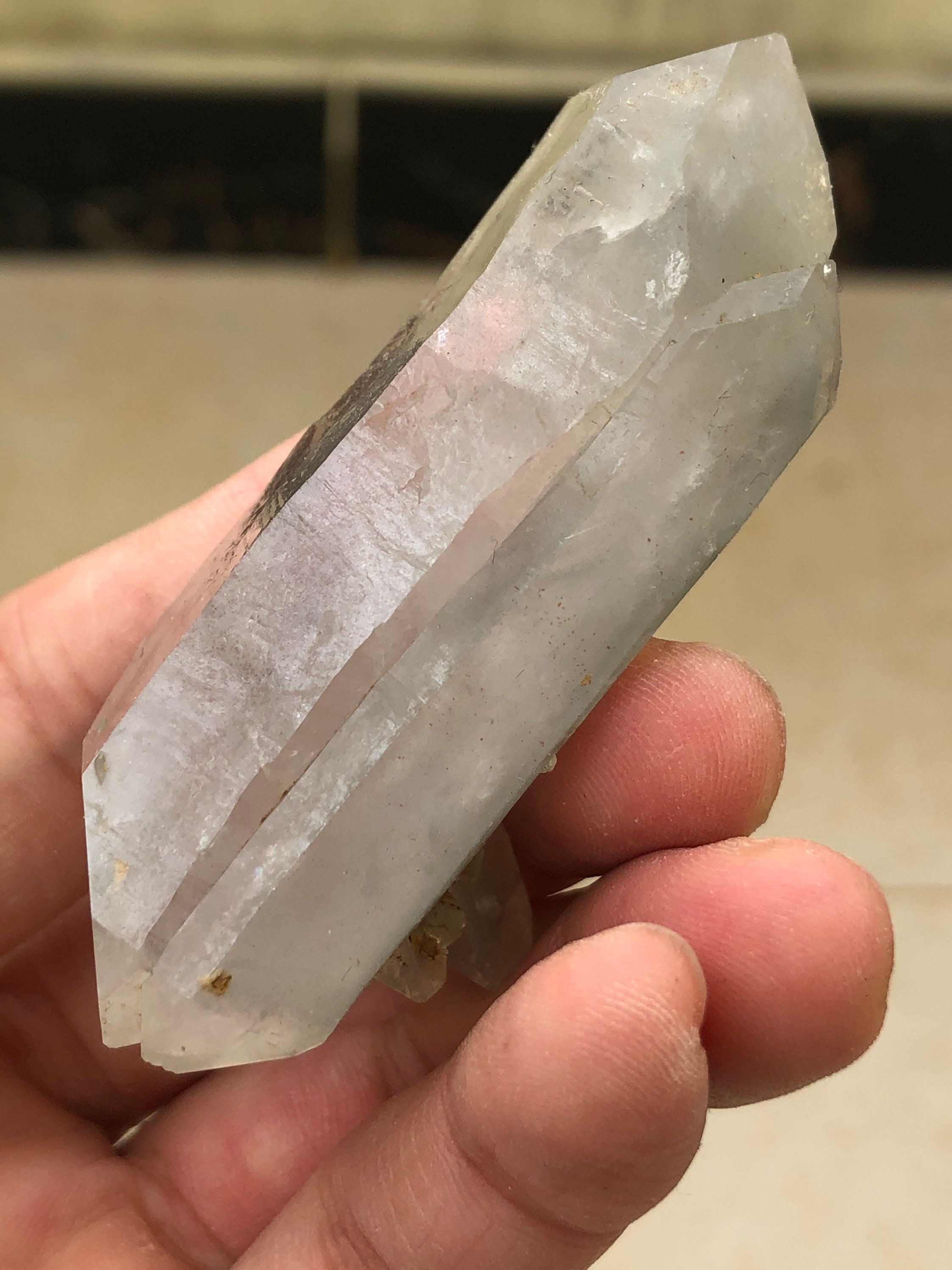 58g Rare NATURAL Green Ghost Quartz Crystal DT Specimen | Etsy