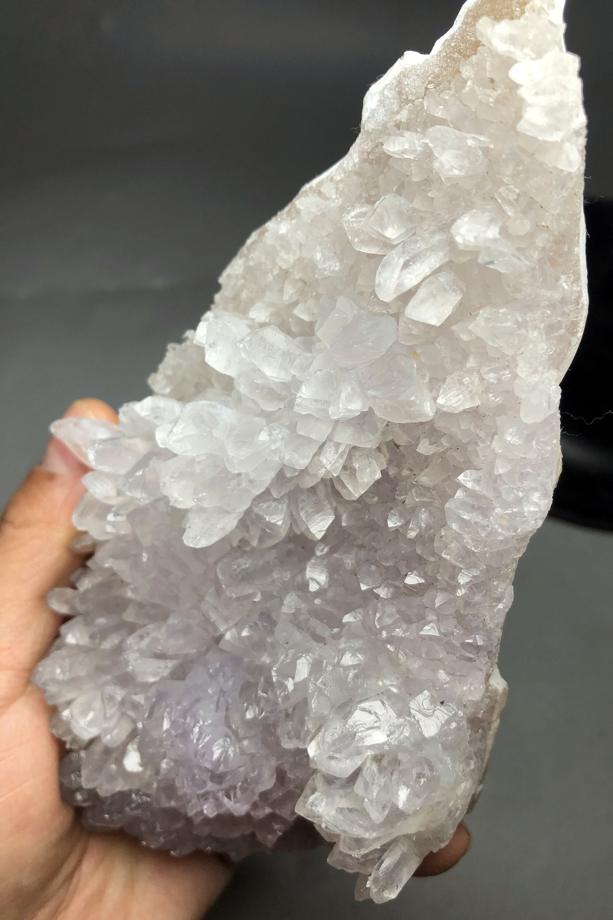 363g Stunning Damage Free Quartz VAR. Amethyst RADIATING | Etsy