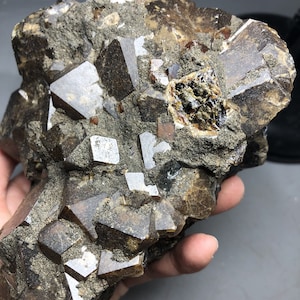 1880g New Find Raw Natural Rare Garnet Crystal Specimens Y157 - Etsy