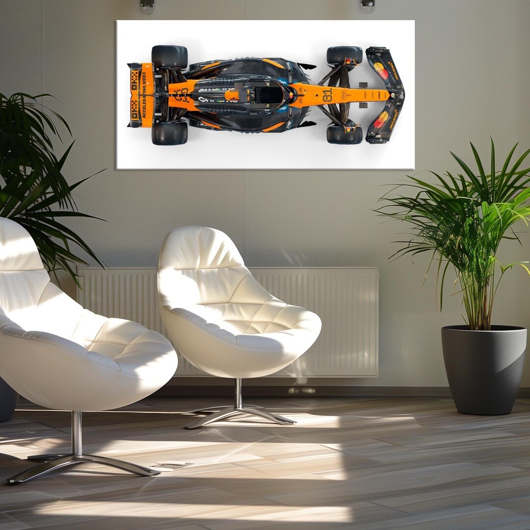 Racing Car F1 2025 Canvas Wall Art Formula 1 Decor Large Wall Art - Etsy