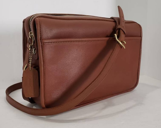 HTF: Vintage Coach CARSON BAG in British Tan Style #9939 - Excellent ...