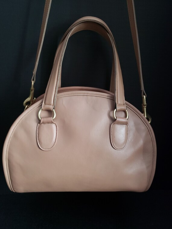 Vintage Coach PUTTY CHADWICK Bowler Bag Satchel - Bra… - Gem
