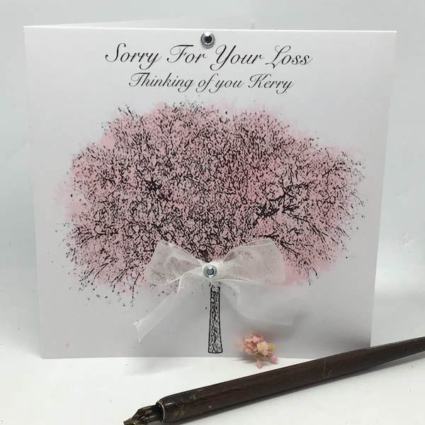 Handmade Sympathy Cards - Etsy