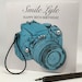 Light up Birthday Card, Camera, Personalised, Handmade Card. Any Age ...