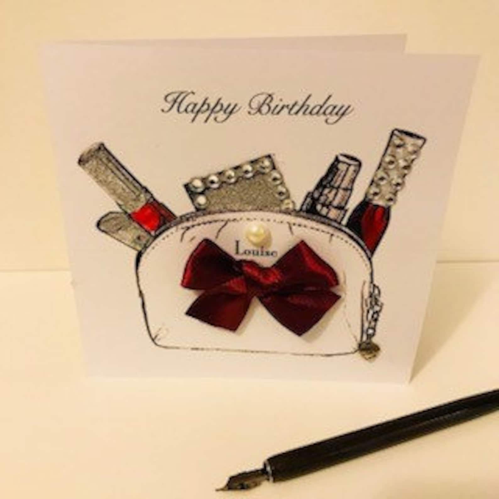 Personalised Handmade Birthday Card Special Occasion Card | Etsy
