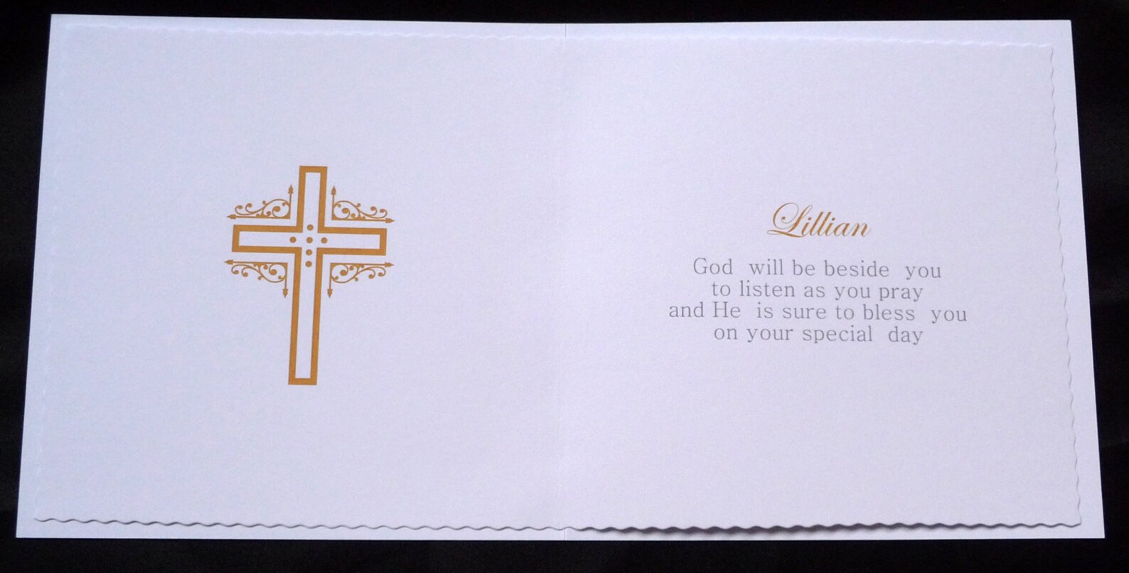 PERSONALISED Handmade Confirmation Card / First Holy Communion | Etsy UK