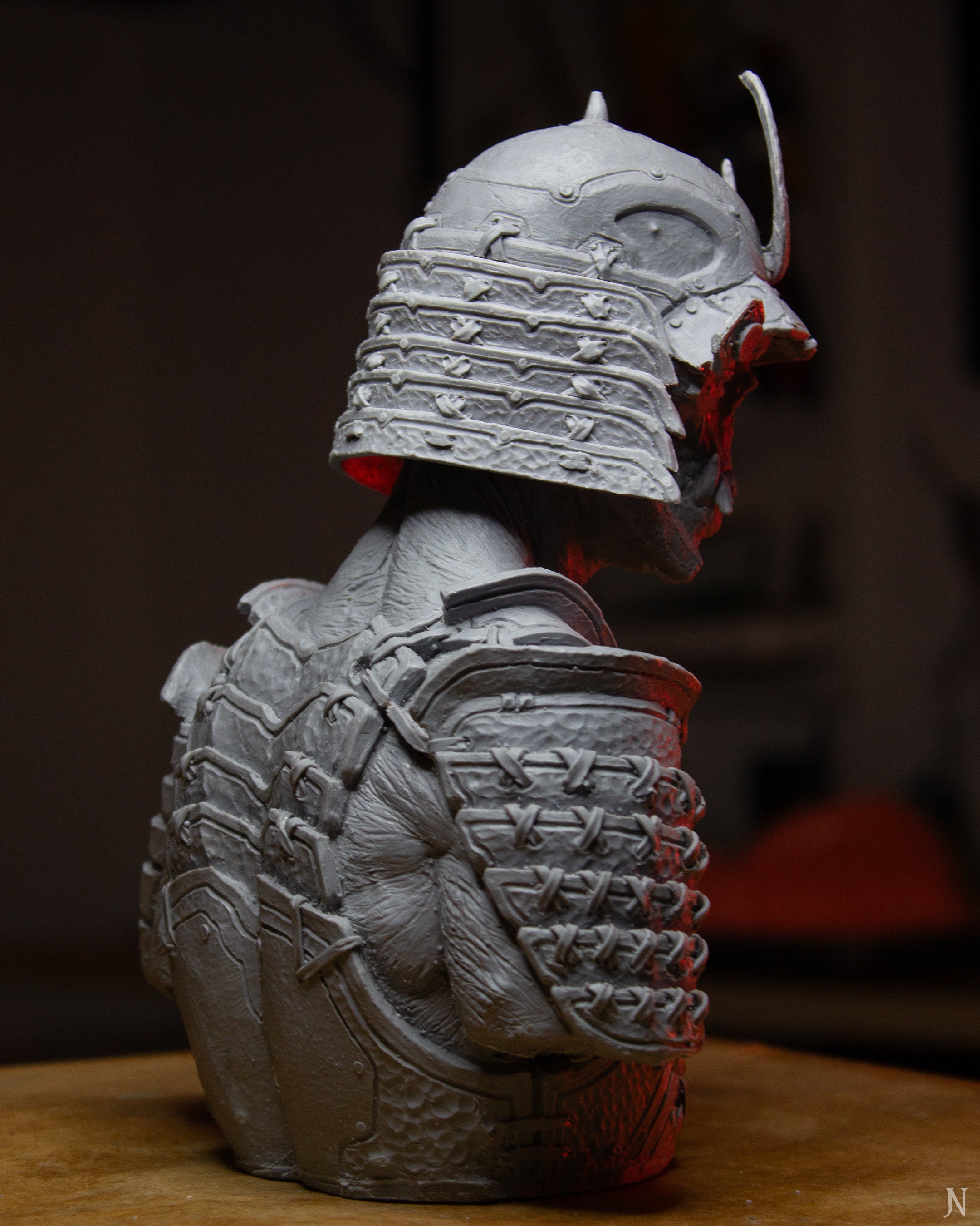 Samurai Demon Resin Kit - Etsy