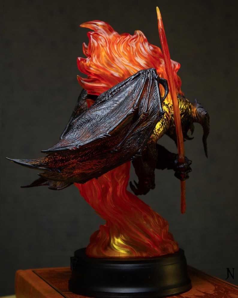 Balrog Light-up Statue - Lord of the Rings Collectible Sculpture - Etsy