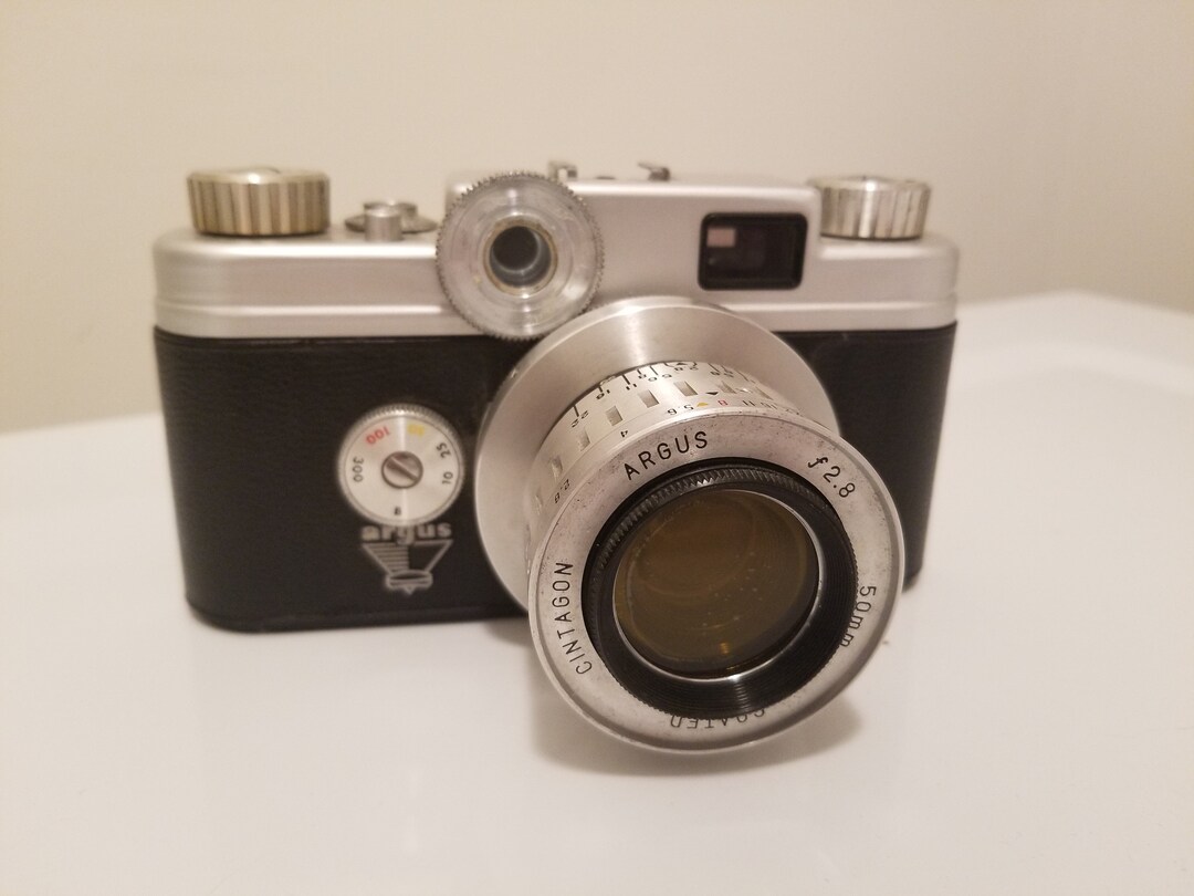 Argus C44 50mm F2.8 1956-1957 No. 0044007870 - Etsy