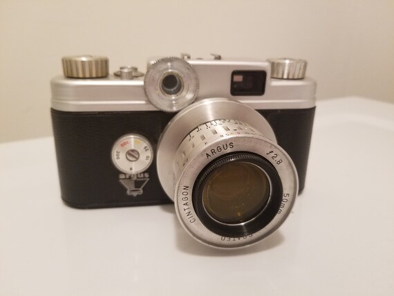 Argus C44 50mm F2.8 1956-1957 No. 0044007870 | Etsy