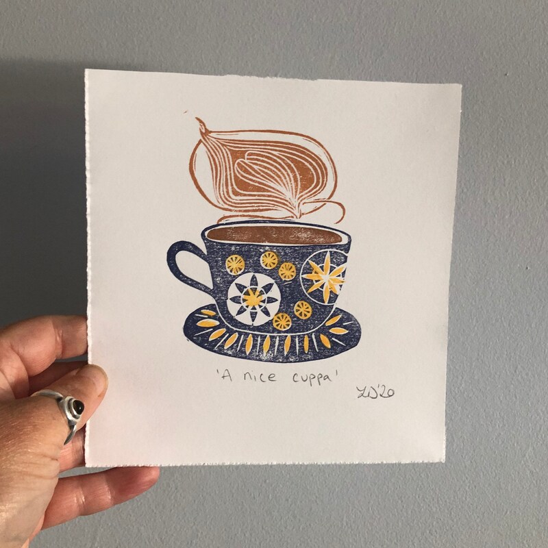 Lino Prints - Etsy UK