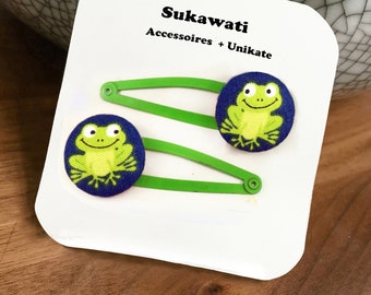 Frog Hair Clips | Etsy