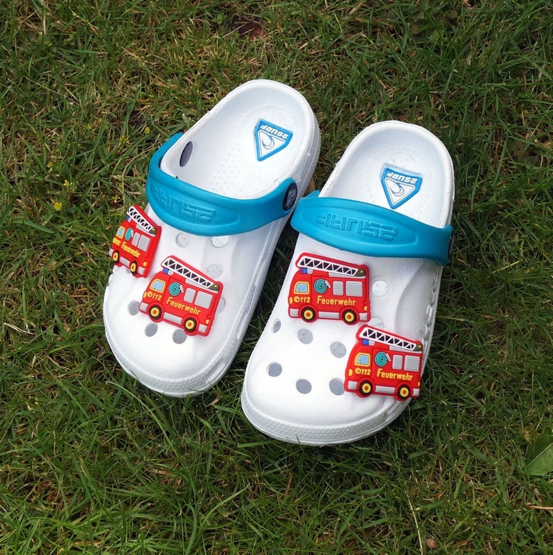 Firefighter Digger Crocs Charm Shoe Clip Shoe Buckles Jibbitz - Etsy