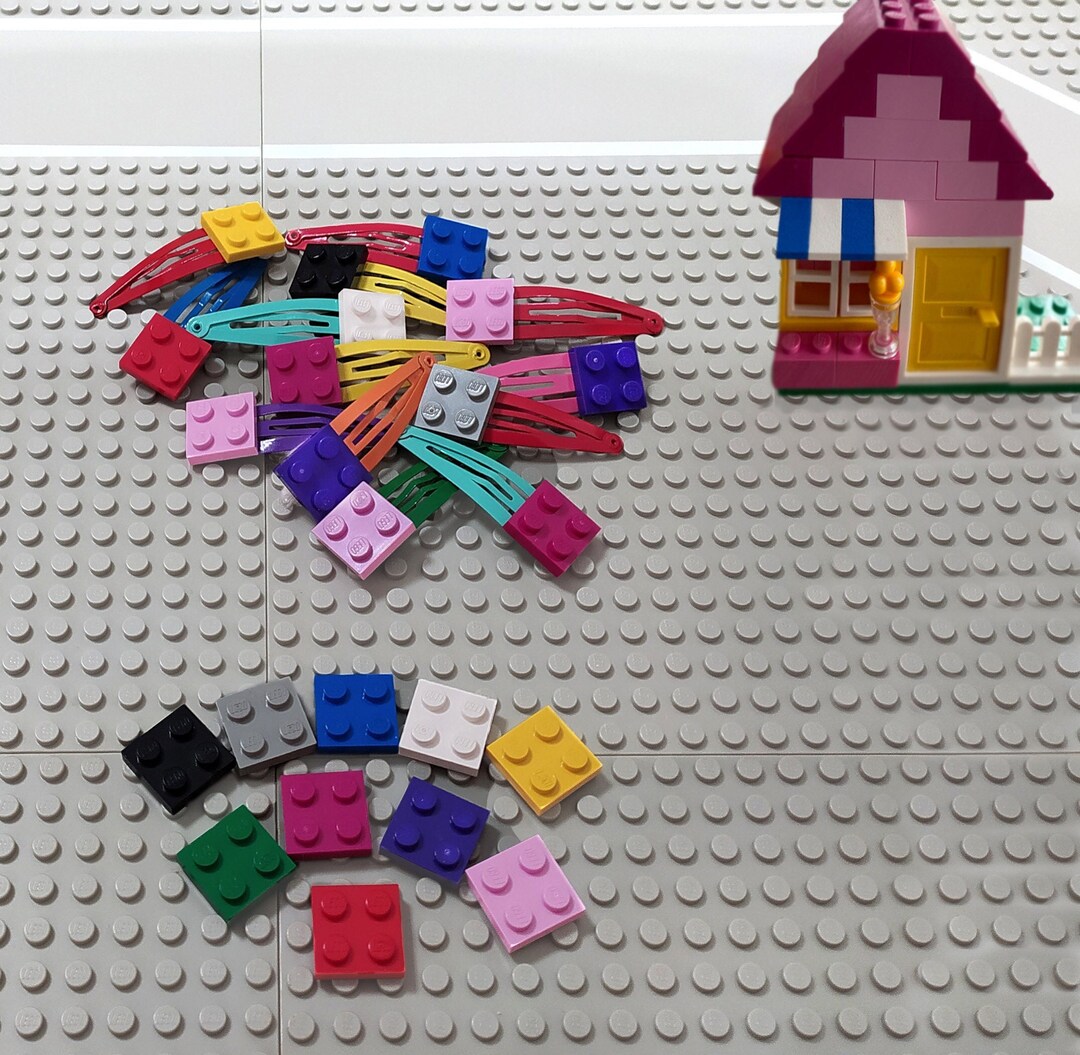 Building Blocks Hair Clips Children Boys Building Block Hair Clip ...