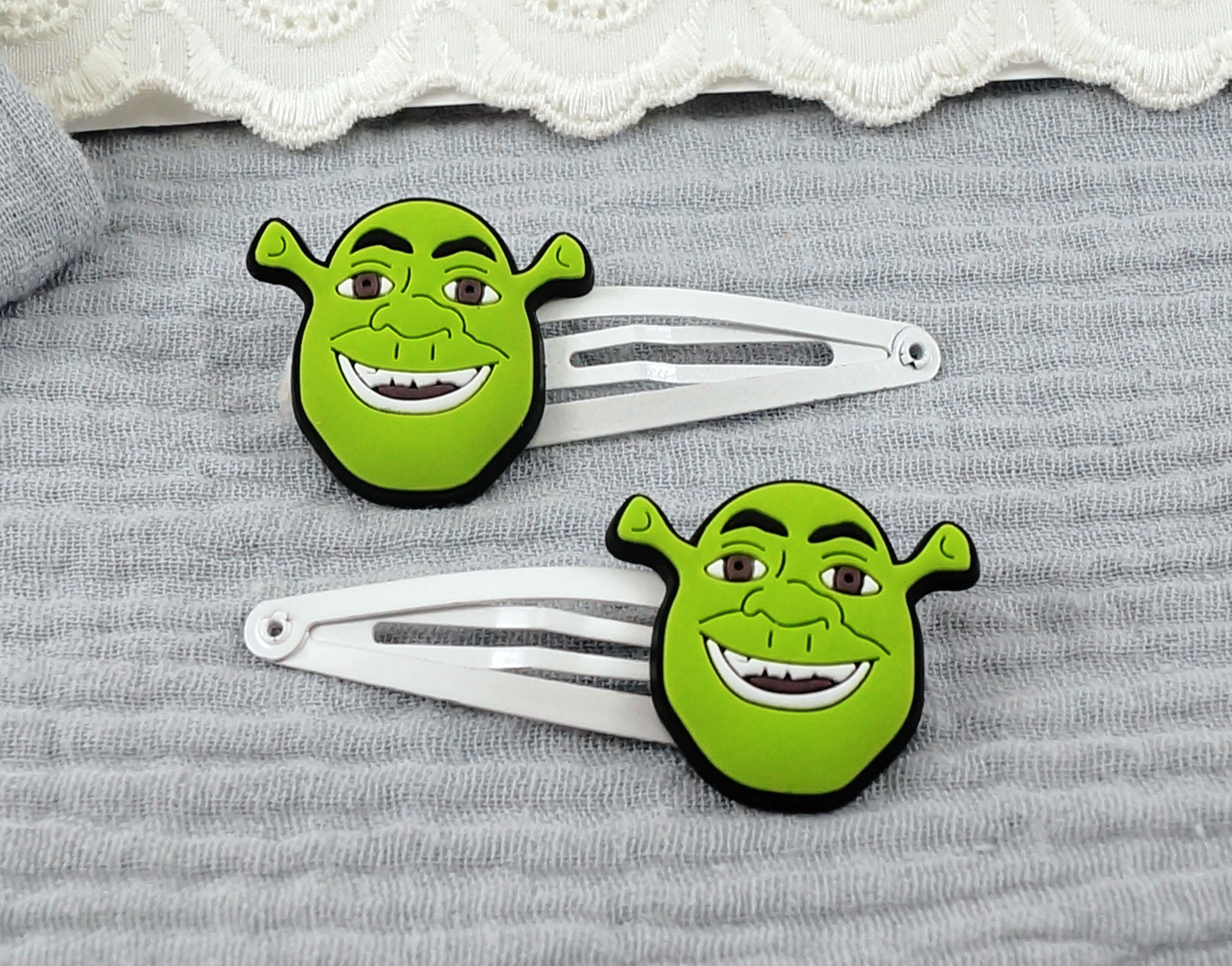 Shrek Hair Clips Ogre Hair Rubber Kids Hair Clip Gift - Etsy UK