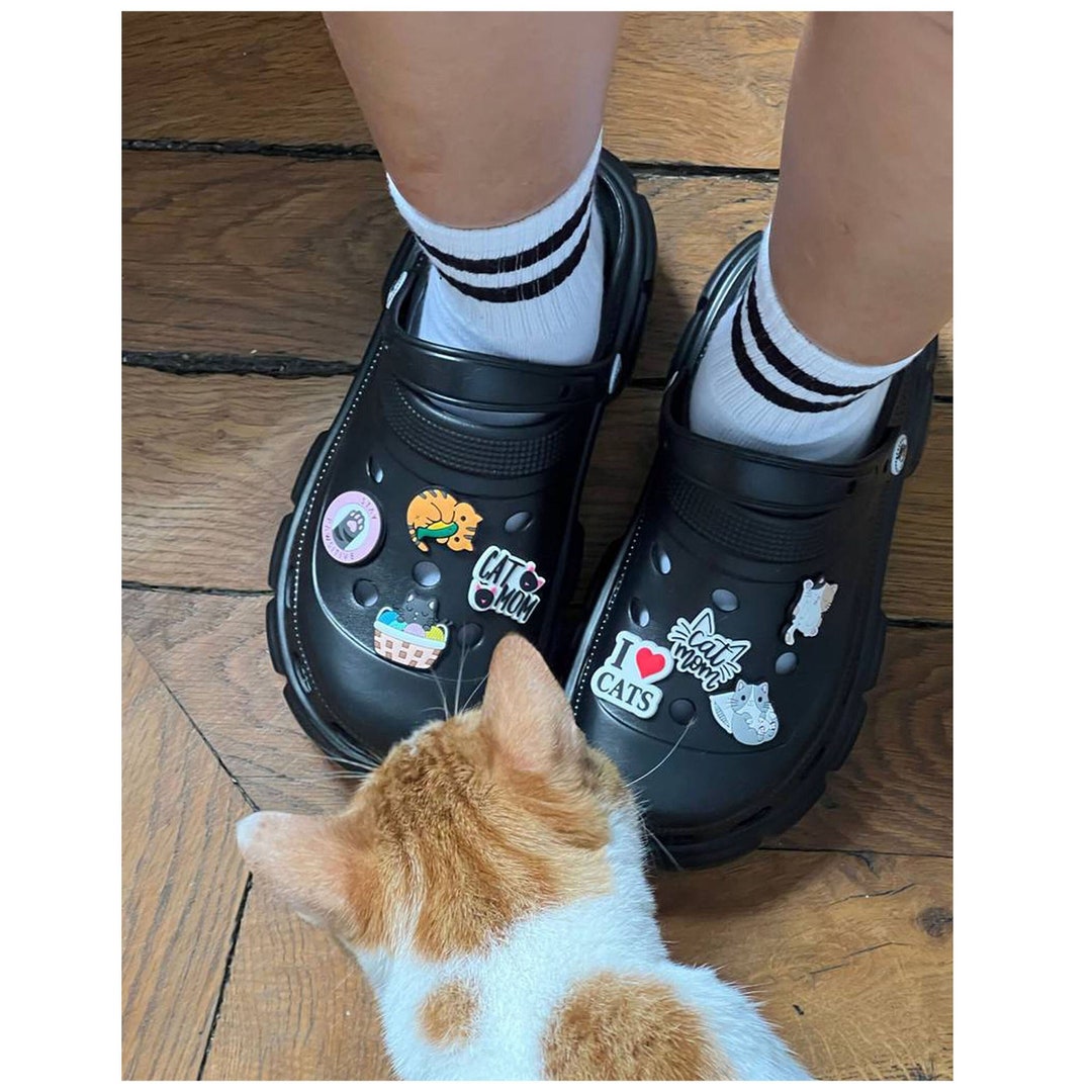 Cats Crocs Charm Shoe Clip Shoe Pin Crocs Jewellery Charms - Etsy