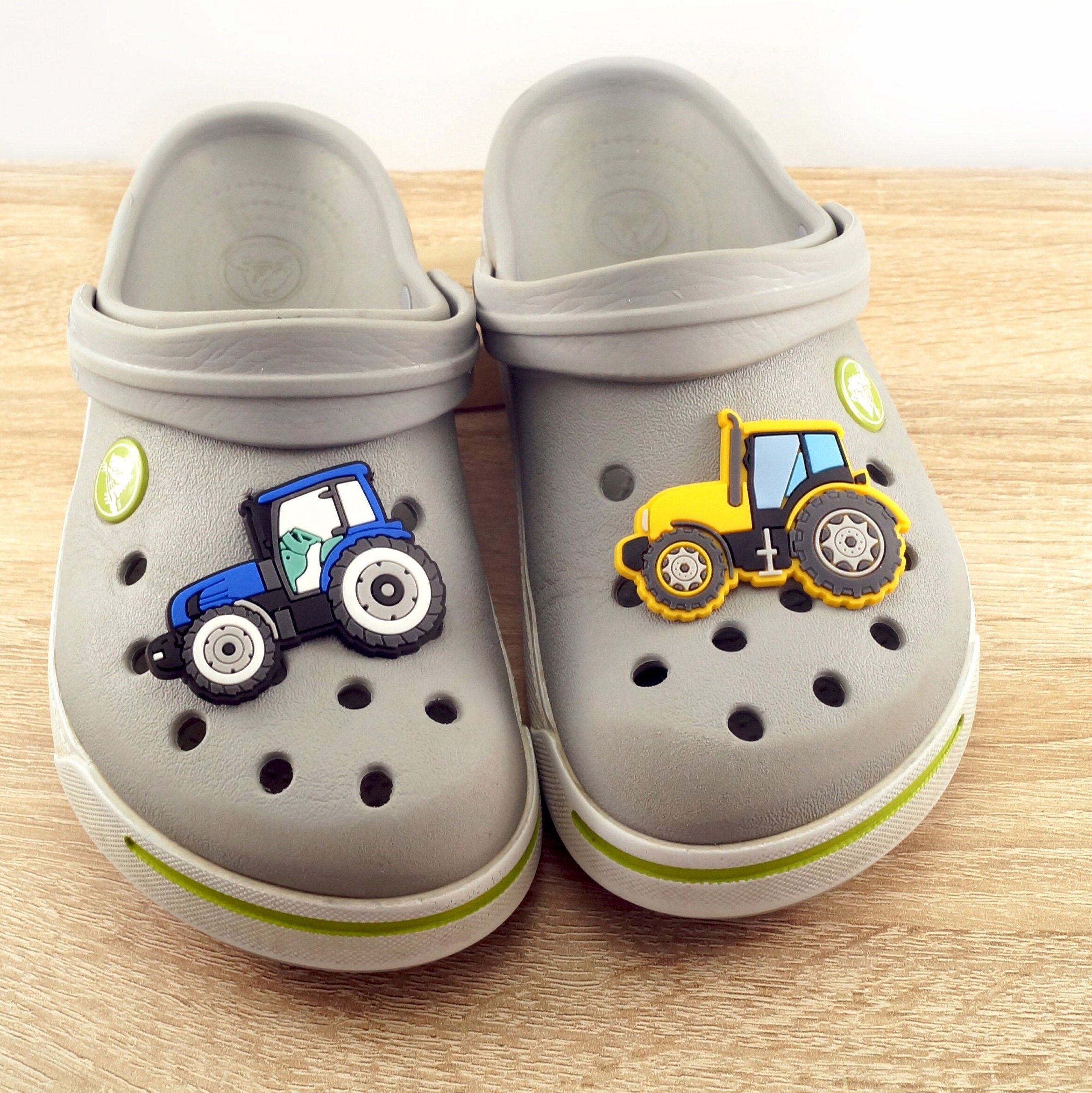 Tractor Shoe Charms Crocs Jibbitz Pin Shoe Clip Shoe Buckles - Etsy UK