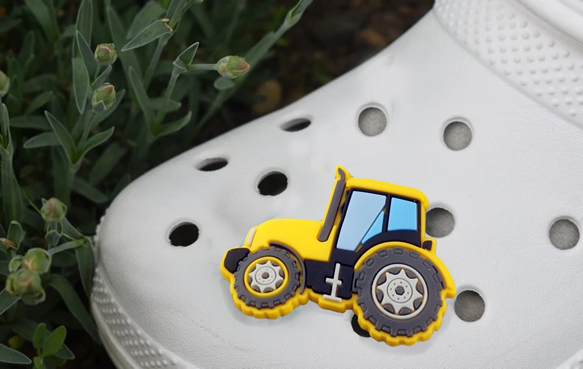 Tractor Shoe Charms Crocs Jibbitz Pin Shoe Clip Shoe Buckles - Etsy UK