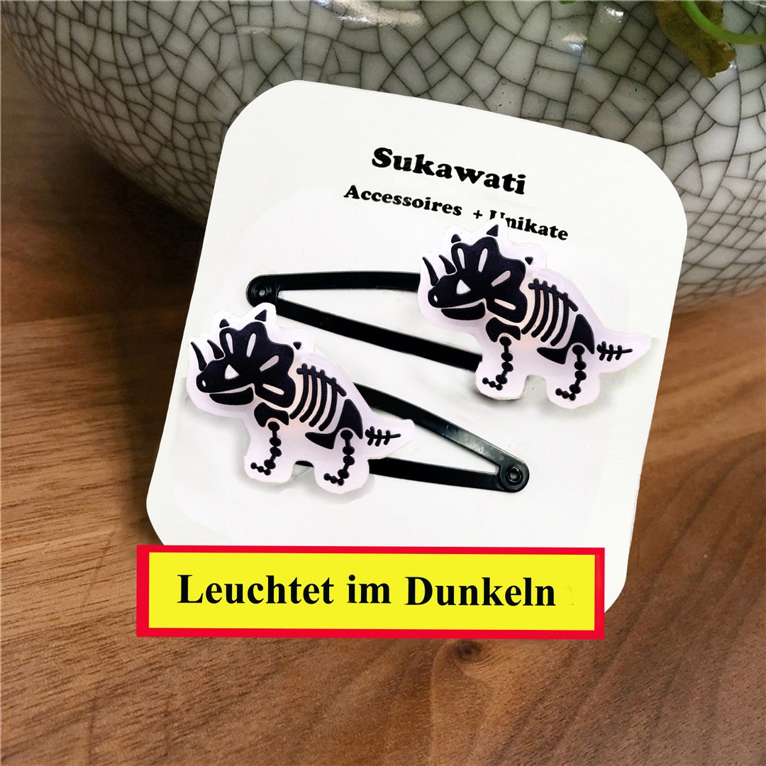 Dino Hair Clips Boys, T-rex Children's Hair Clip Hair Tie UNISEX Hair ...