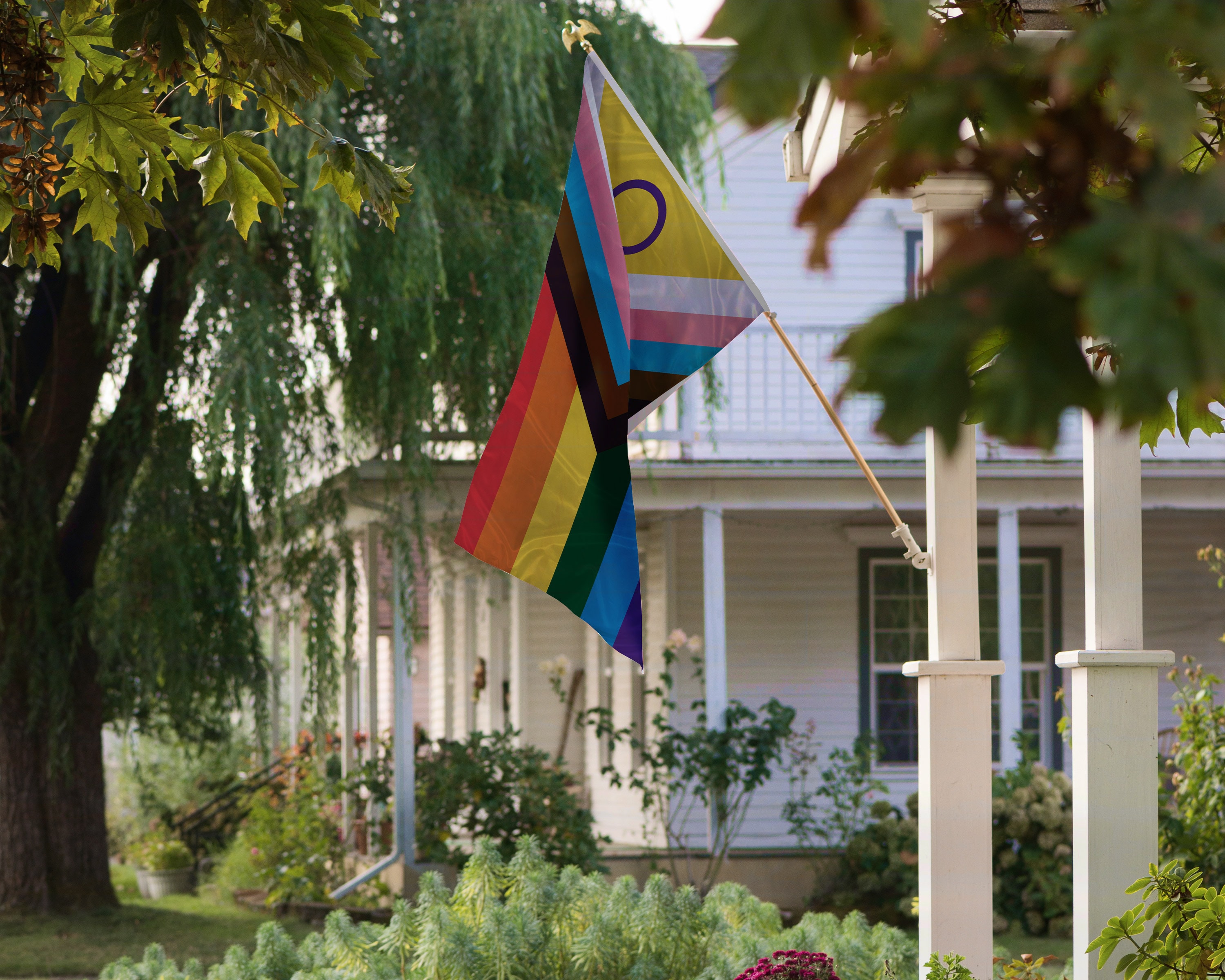 Intersex Inclusive Progress Pride Flag 3 X 5 LGBTQIA Gay - Etsy