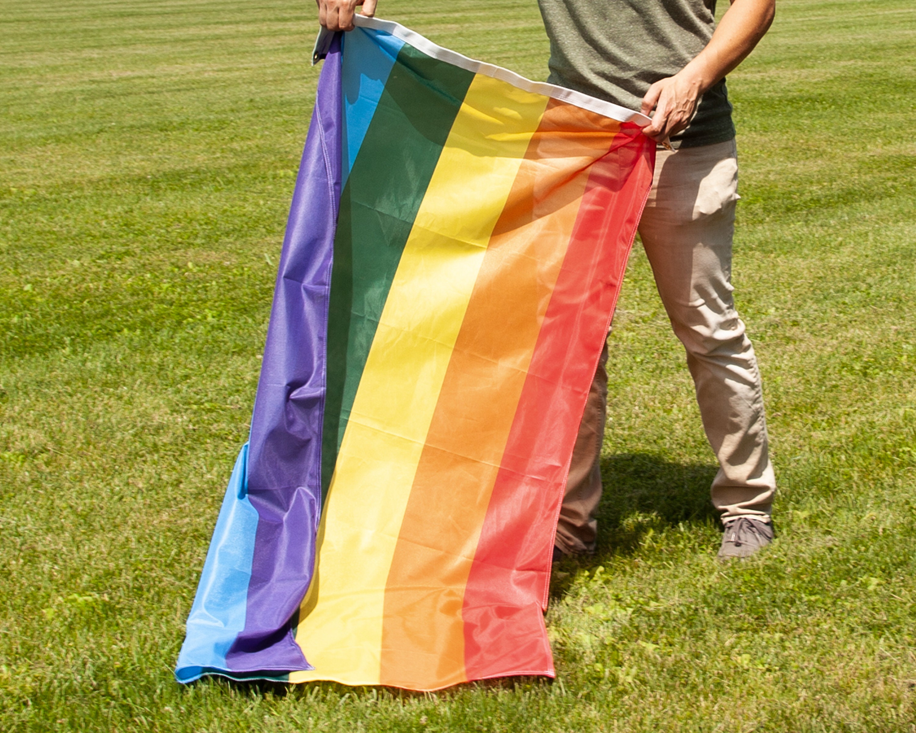 Handmade Gay Pride Day Rainbow Flag 3x5 LGBT Flag Printed | Etsy