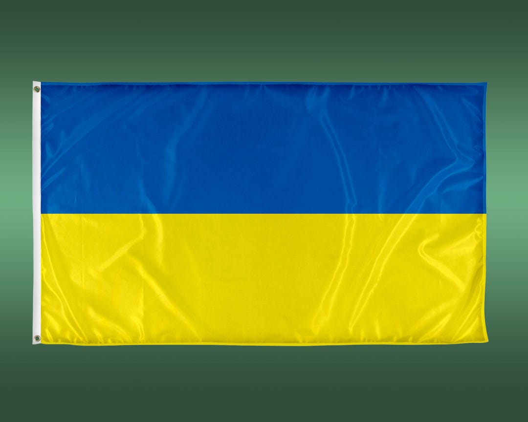 Handmade Ukraine Flag - 3ft X 5ft - Made From Durable Polyester - Etsy