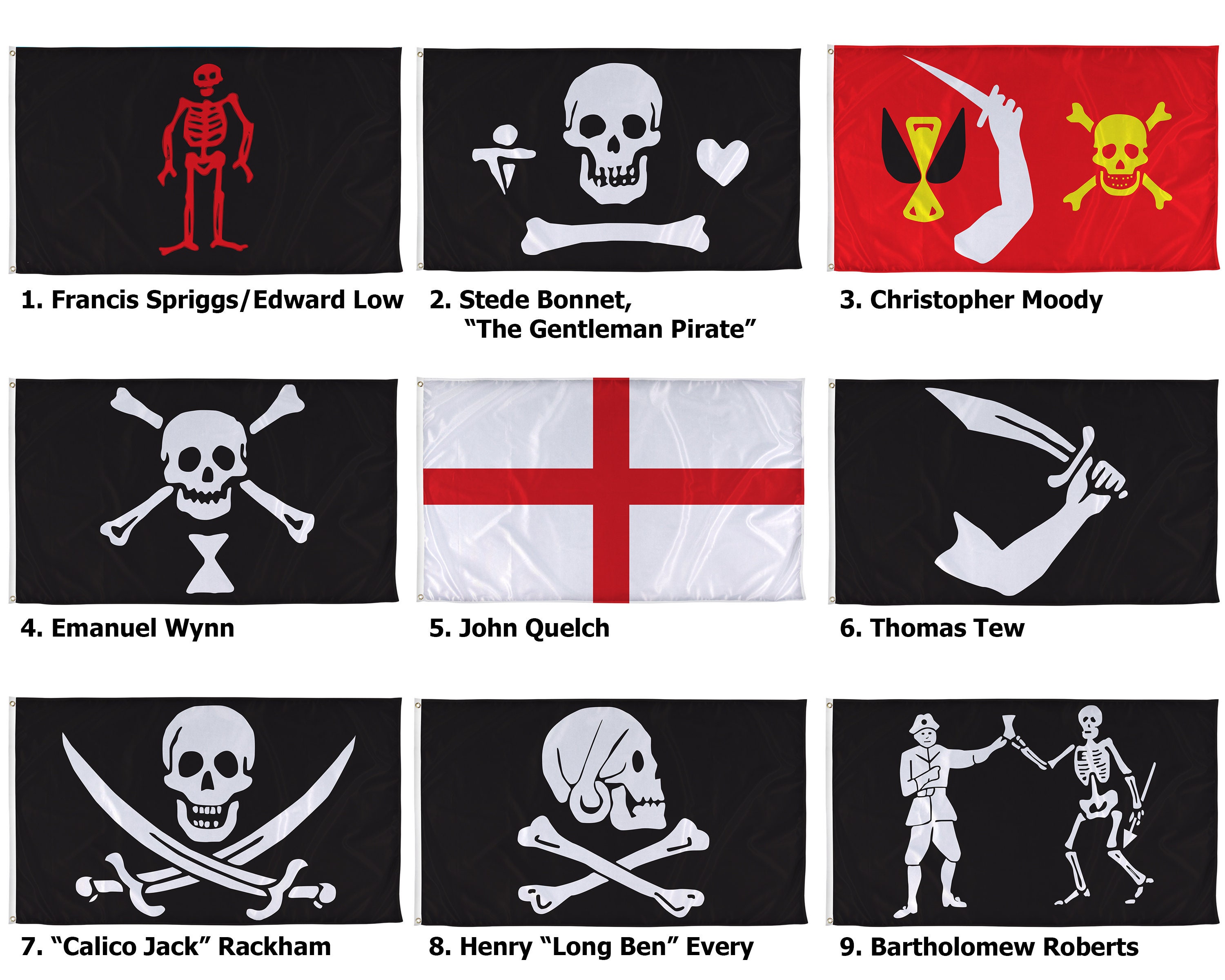 Real Pirate Flags Jolly Roger Pirate Flag | Pirate Flags | Fly Me Flag