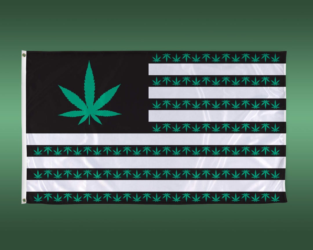 Cannabis Nation Flag 3x5 – Weed/pot Flag, Durable Polyester - Etsy