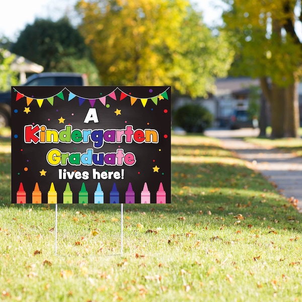 Congratulations Kindergarten Sign - Etsy